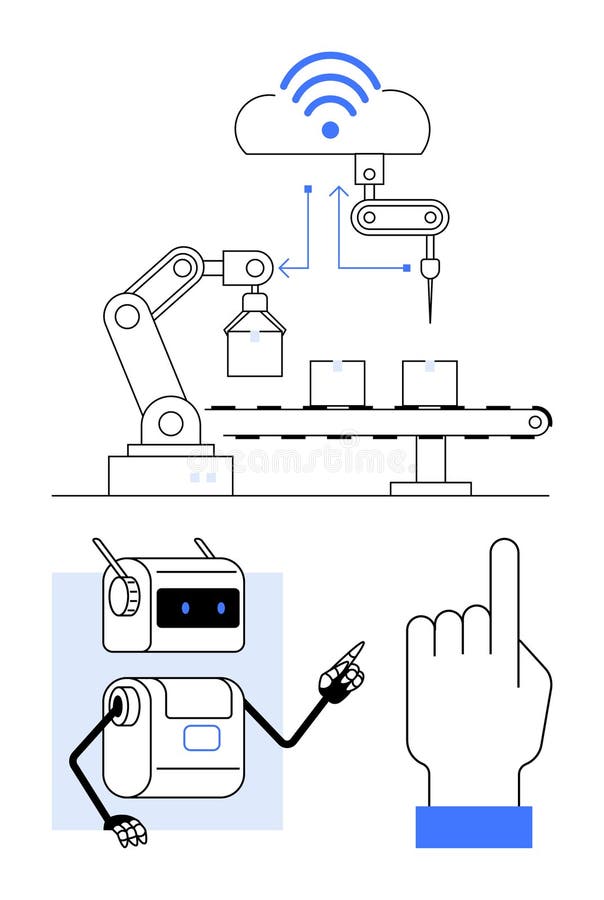 Robotic Automation with Cloud Integration for Streamlined Production ...