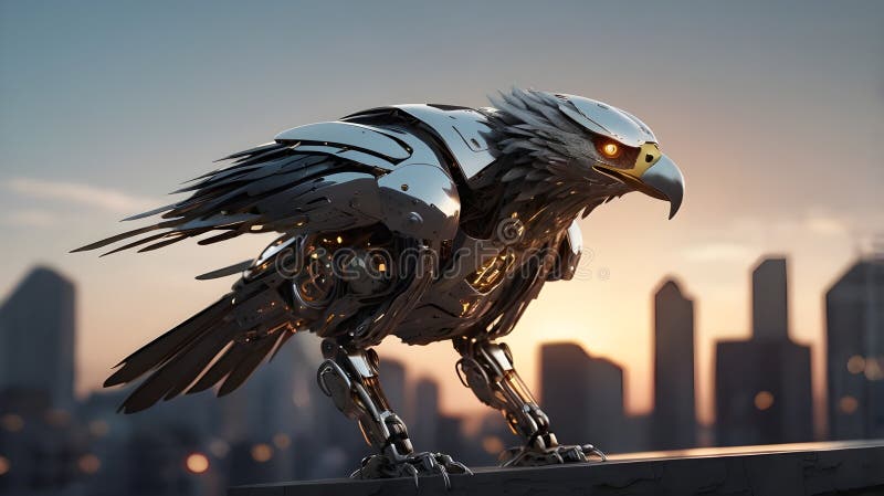 Robotic Bird Eagle Stock Illustrations – 594 Robotic Bird Eagle Stock ...