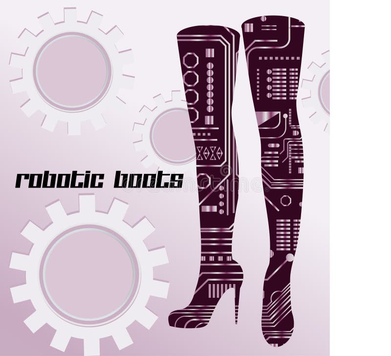 People Machine - Artificial Intelligence. Stock Illustration - Illustration of cyborg, machine ...