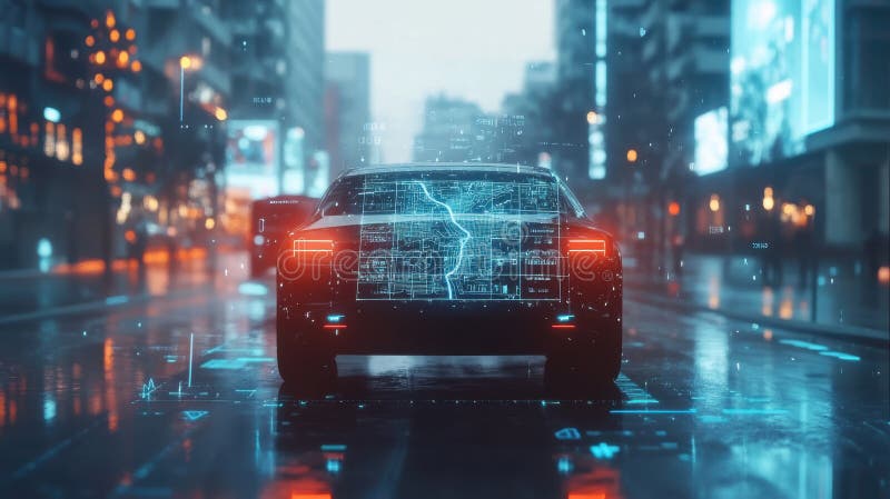 Robotic Car with Advanced HUD, Seamless Integration of Digital ...