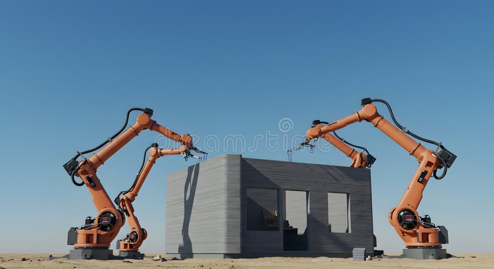 Robotic Construction: Automated 3D Printing of a Modern Building in a ...