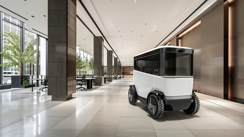 A Robotic Delivery Assistant in a Modern Office Environment, Seamlessly ...