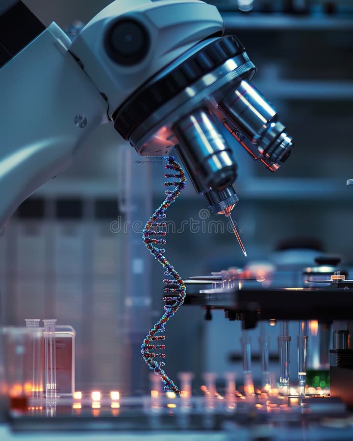 A Robotic Device in a Sterile Lab Environment Precisely Altering the ...