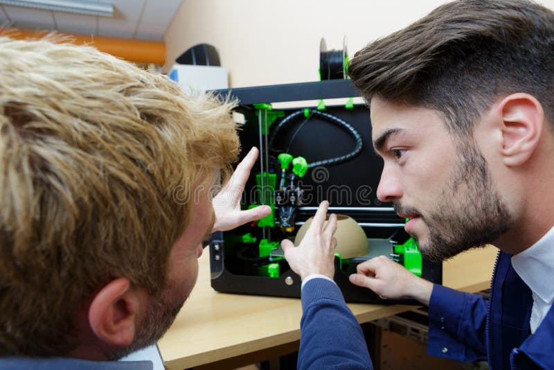 Robotic Engineer Showing Innovation Stock Photo - Image of training ...