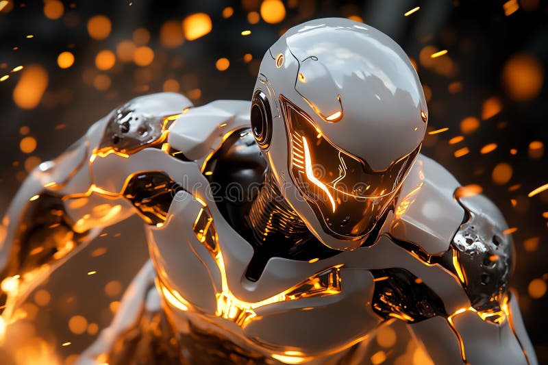 A Robotic Exoskeleton Designed for a Video Game Character, Shown in a ...