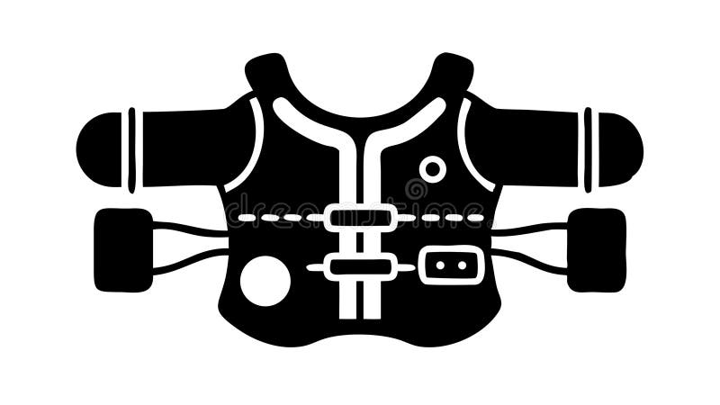 Robotic Exoskeleton, Future Wearable Tech Icon, Vector Design ...