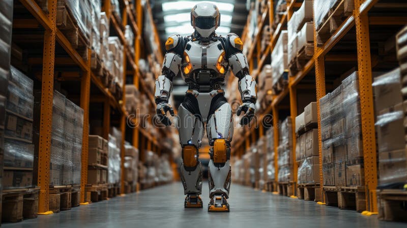 Robotic Exoskeleton Operates in a Warehouse for Enhanced Efficiency and ...