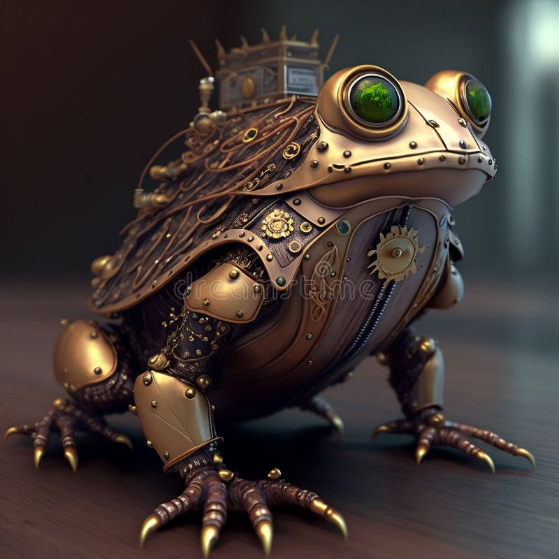 Steampunk Frog Stock Illustrations – 52 Steampunk Frog Stock ...