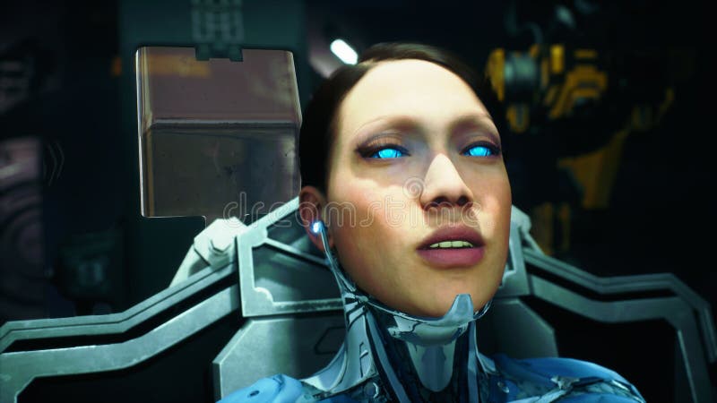 The Robotic Girl is Awaiting Scheduled Repairs and System Updates. the ...