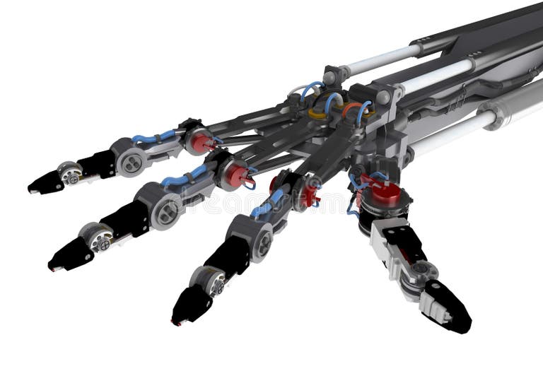 Futuristic Robotic Hand Stock Illustrations – 56,124 Futuristic Robotic ...