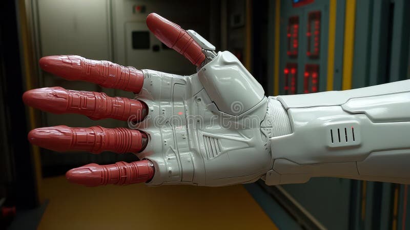 Robotic Hand, Advanced Prosthetic Design Stock Photo - Image of ...