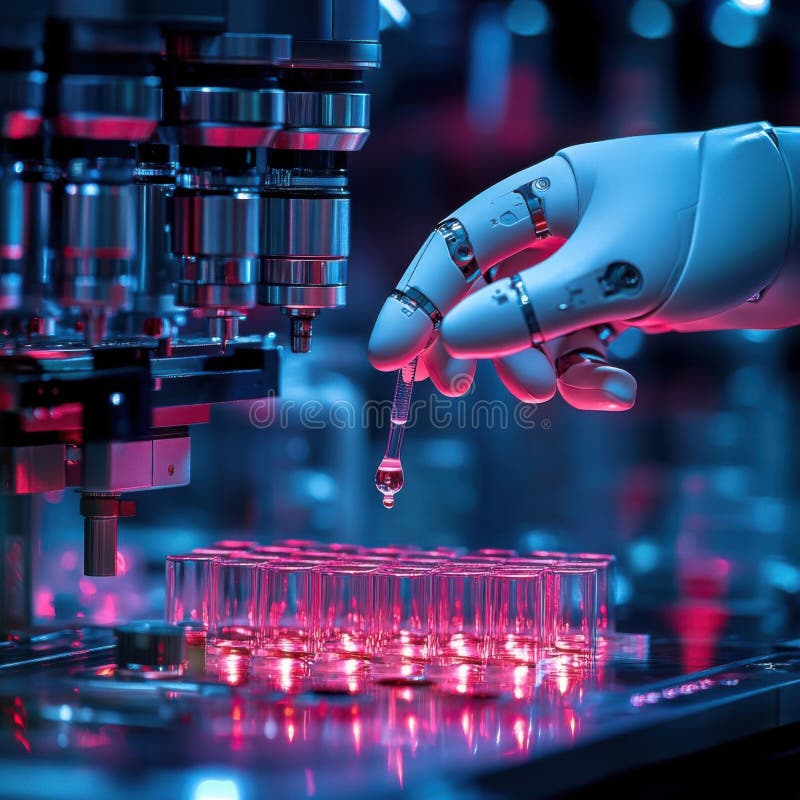 Robotic Hand Conducting Laboratory Experiments with Glass Test Tubes ...