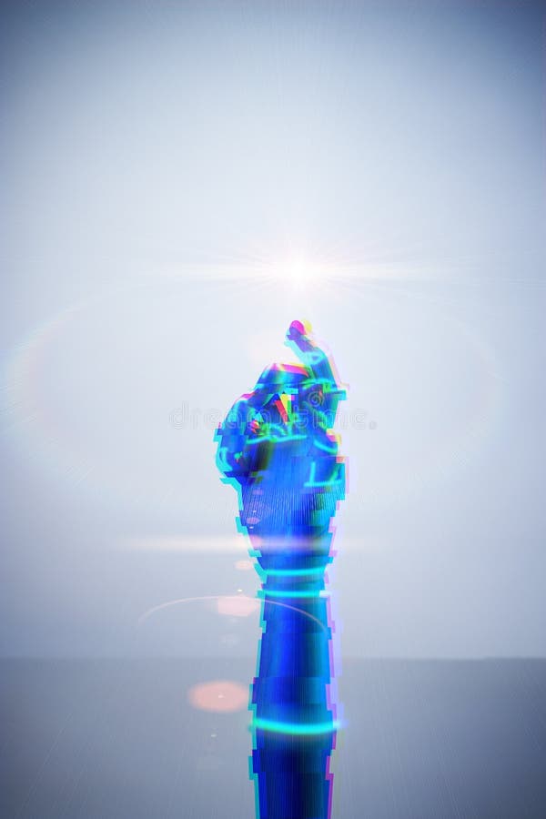 Robotic Hand, Digital Technology of Future Stock Image - Image of deep ...