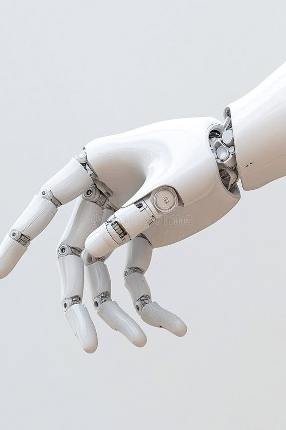 A Robotic Hand is Extended Forward, Symbolizing the Potential ...