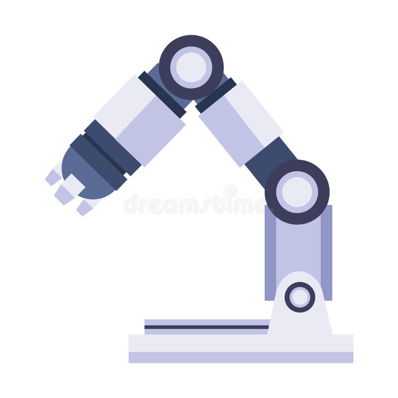 Robotic hand laboratory stock vector. Illustration of chemistry - 219042657