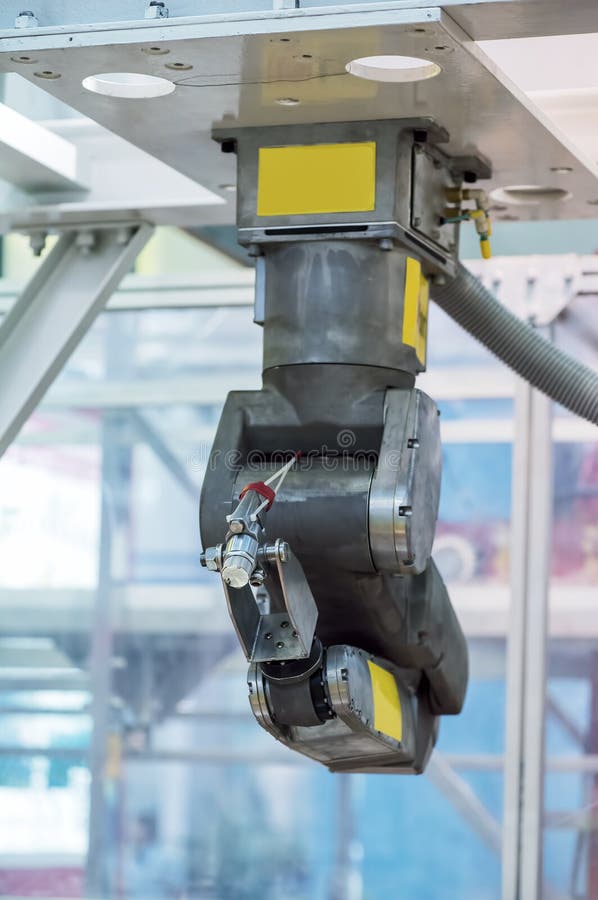 Robotic Hand Machine Tool at Factory Stock Image - Image of ...