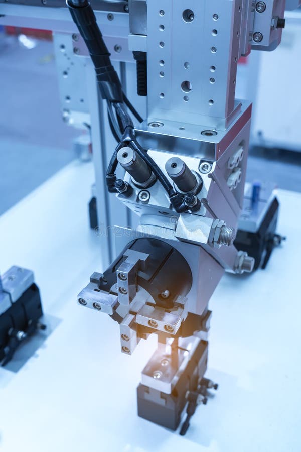 Robotic hand machine tool stock image. Image of automated - 88243653