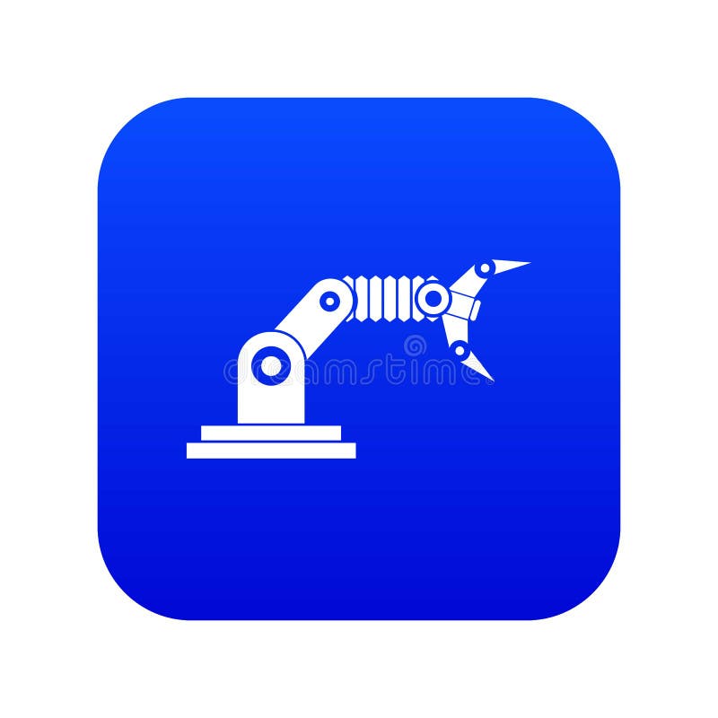 Robotic Hand Manipulator Icon, Simple Style Stock Vector - Illustration ...