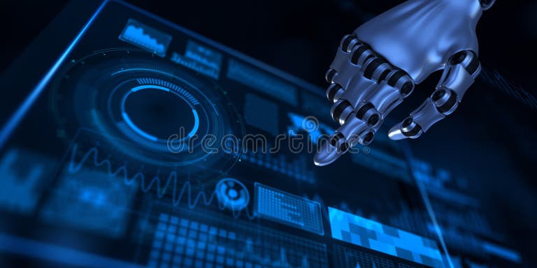 Robotic Hand Operating Virtual Data Interface for Artificial Intelligence and Machine Learning ...