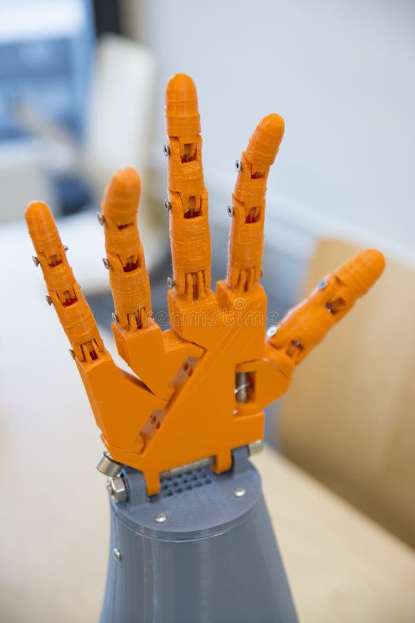 Robotic Hand stock photo. Image of printed, mechanic - 65479846