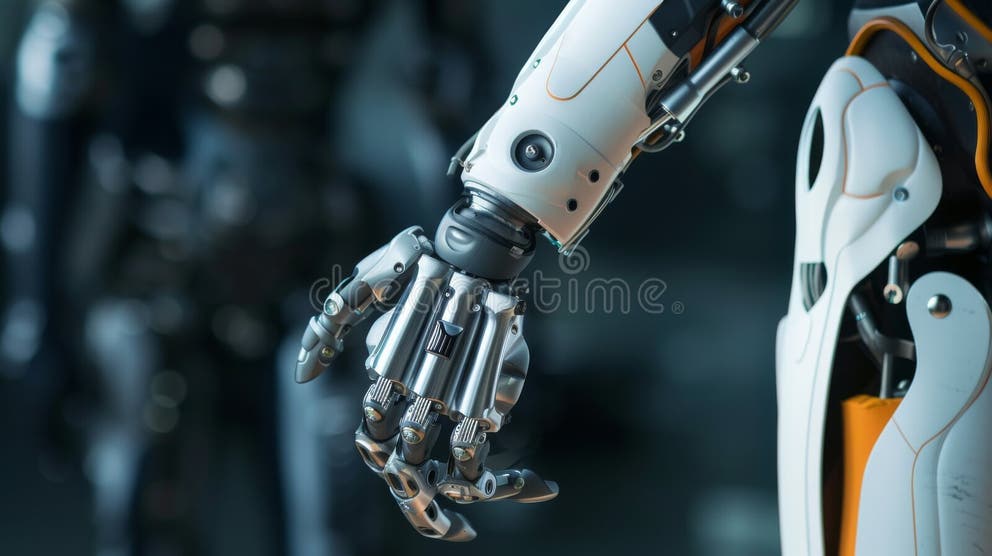 Robotic Hand Prosthesis Technology. High-tech Robotic Hand Prosthesis ...