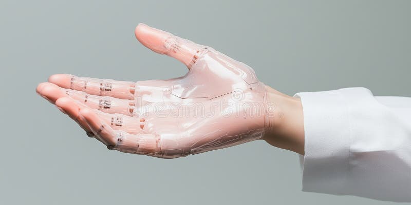 Robotic Hand Reaching Out, Symbolizing Technology and Innovation Stock ...
