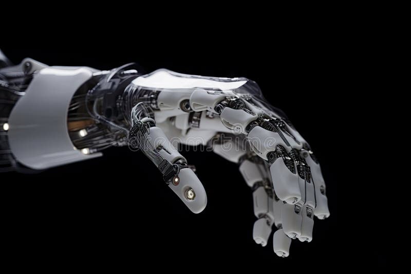 Robotic Hand, with Safety Features and Systems, Performing Intricate ...