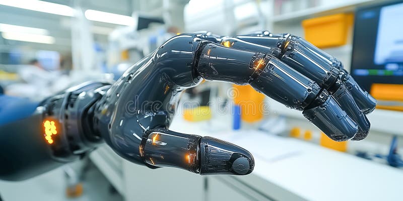 Robotic Hand Showcases Dexterity and Control in High-tech Workshop ...