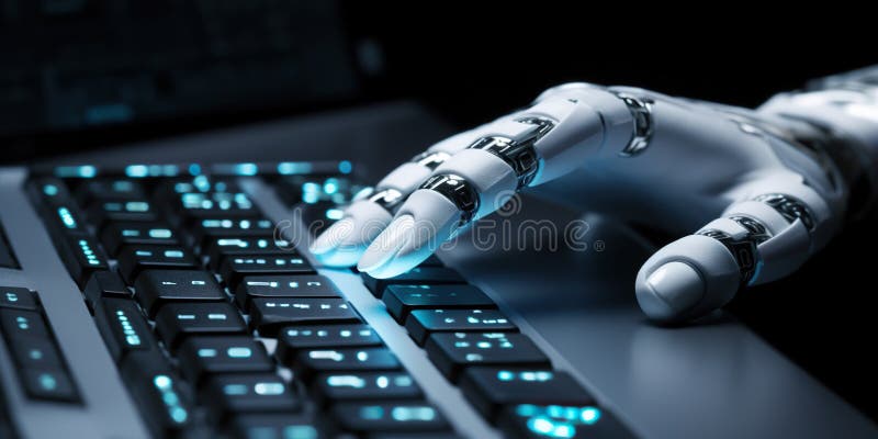 A Robotic Hand Skillfully Presses Keys on a Computer Keyboard ...