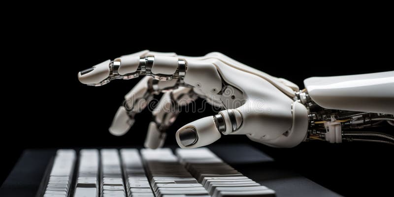 A Robotic Hand Skillfully Presses Keys on a Computer Keyboard ...