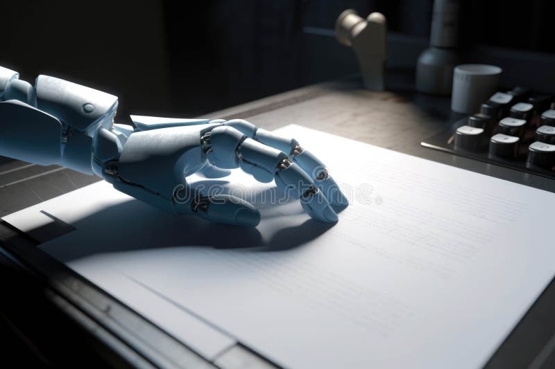 A Robotic Hand Sorting through Doents and Notes Helping Social Workers ...