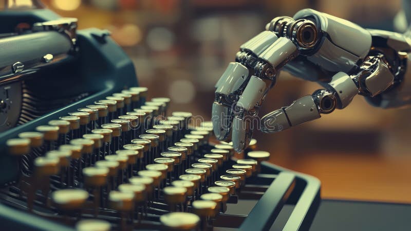 A Robotic Hand Typing on an Antique Typewriter: a Fusion of Old and New ...