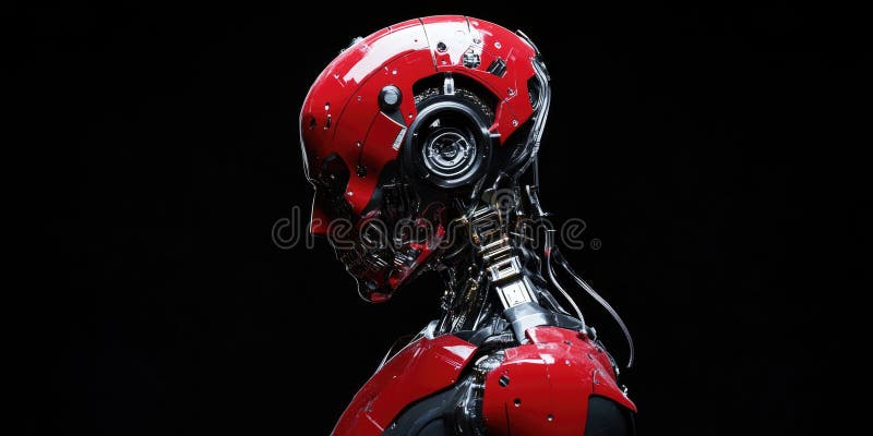 Robotic Head stock image. Image of modern, tech, intelligence - 363772967