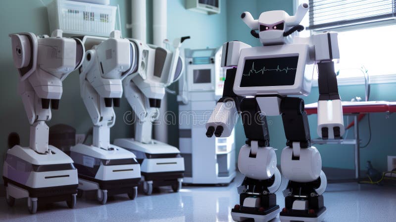 Robotic Healthcare Revolution Stock Photo - Image of artificial ...