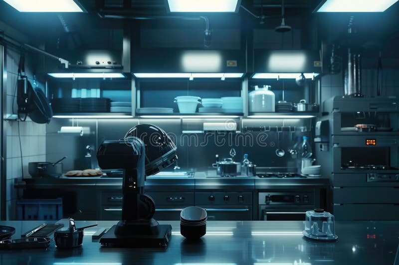 Robotic Kitchen Assistant Preparing Meals in a State-of-the-Art ...
