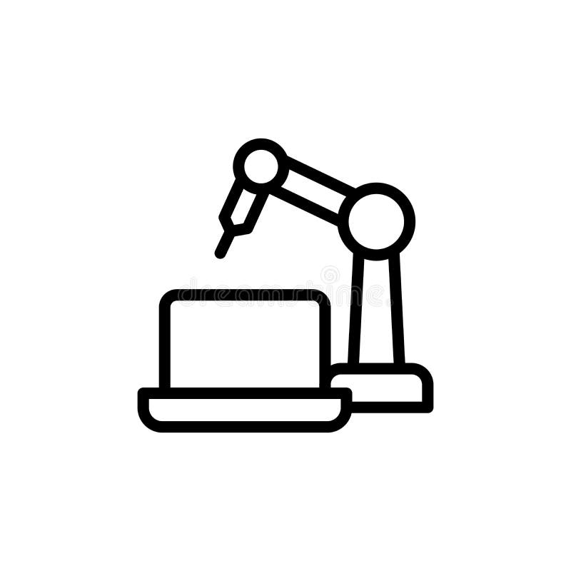 Robotic Innovations Line Icons Collection. Automation, Robotics ... Robotic Innovations Line Icons Collection. Automation, Robotics ...