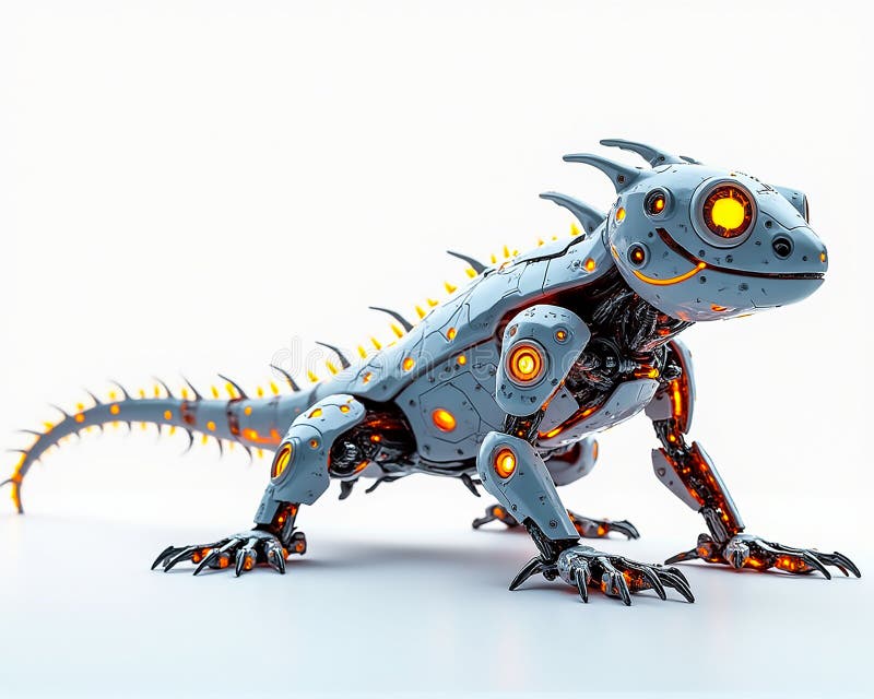 Robotic Lizard Stock Illustrations – 367 Robotic Lizard Stock ...
