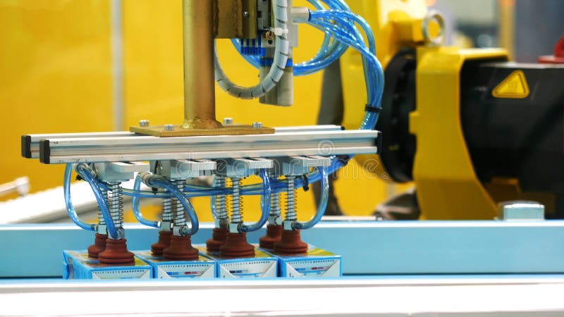 Robotic Sorting System. Media Stock Photo - Image of automation ...