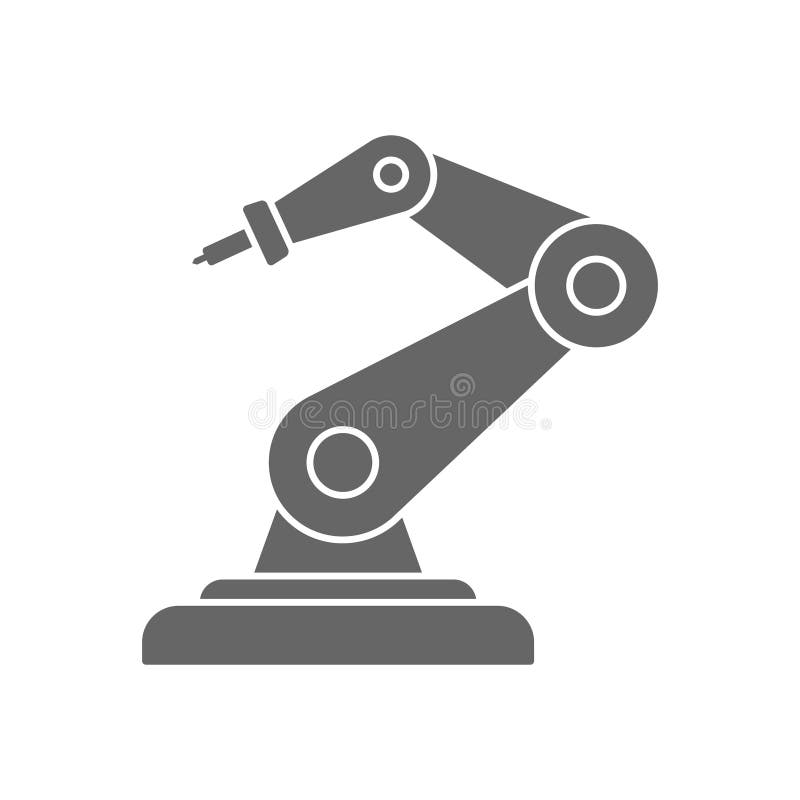 A Robotic Machine. Vector Icon for Mobile Applications and Web Design ...