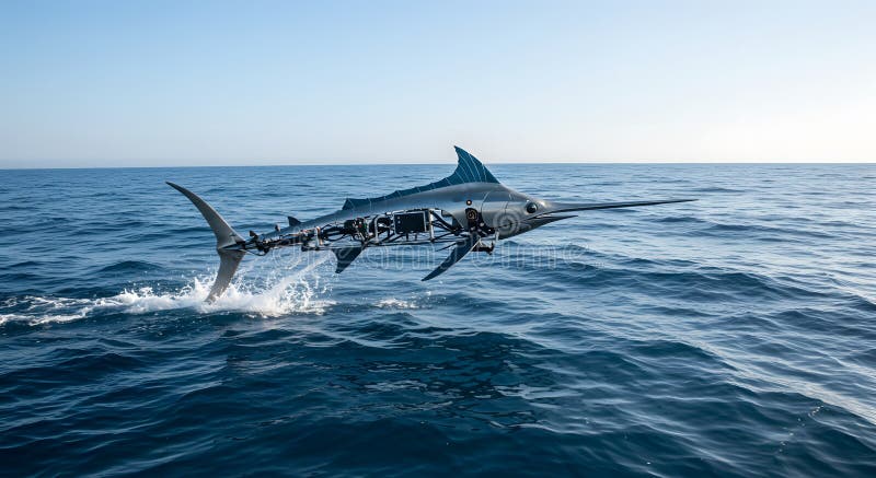 Robotic Marlin Leaping from the Ocean: a Marvel of Biomimetic ...