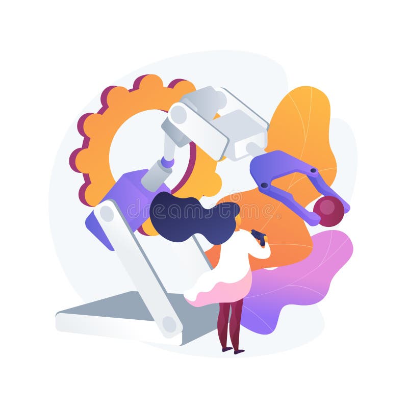 Robotic Mechanical Hand Vector Concept Metaphor Stock Vector ...