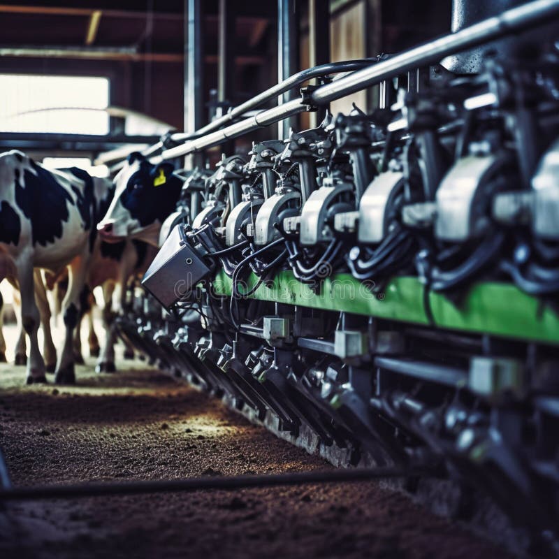 Automated Milking Stock Illustrations – 67 Automated Milking Stock ...