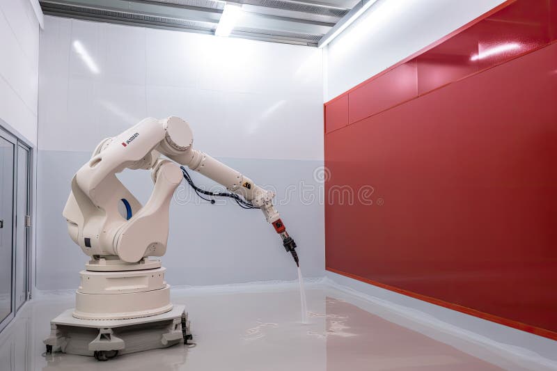 Robotic Painting and Coating System, with Smooth Motions and Precise ...