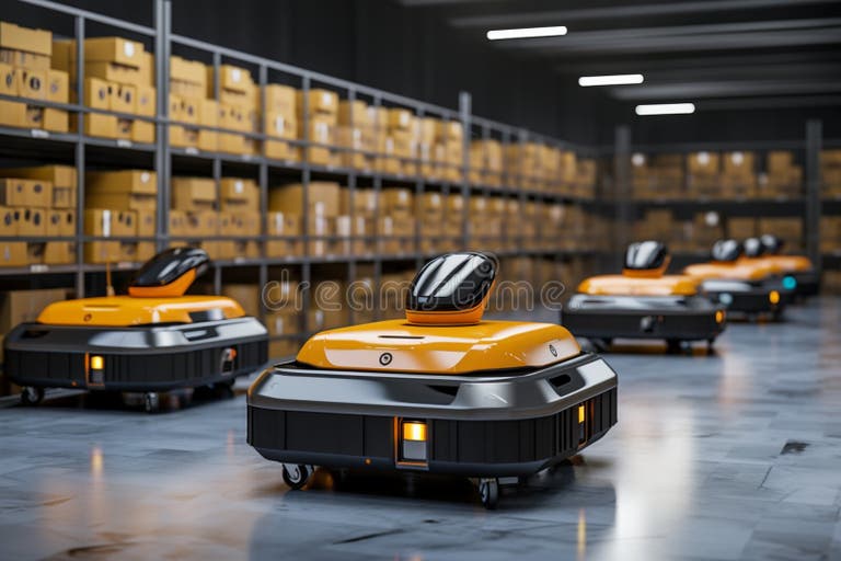 Robotic Precision AGVs Sort Parcels, Handling Hundreds Per Hour with ...