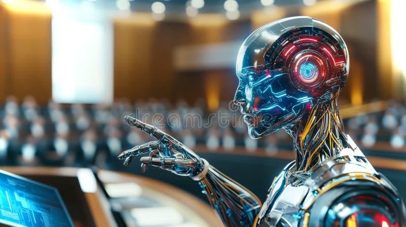 Robotic Presentation in a High-tech Auditorium with an Engaged Audience ...
