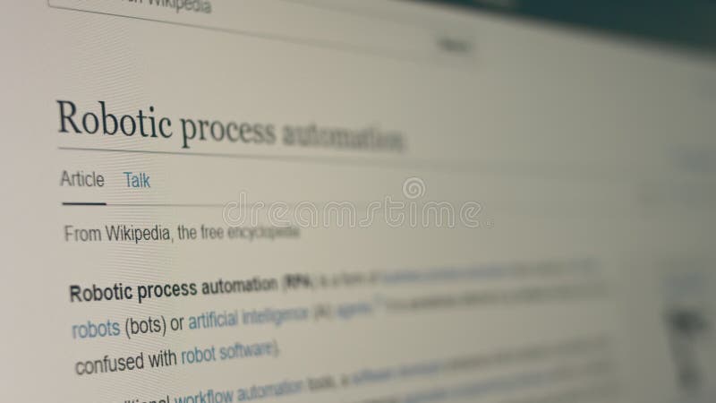 Robotic Process Automation. Learning Information about Modern ...
