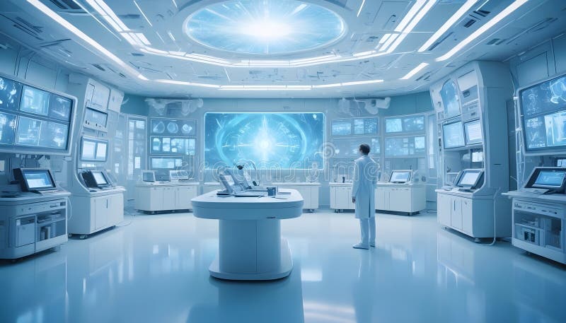 Robotic Researchers in Advanced AI-Driven Labs of the Future ...