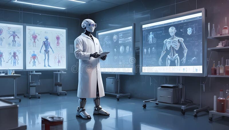 Robotic Researchers in Advanced AI-Driven Labs of the Future ...