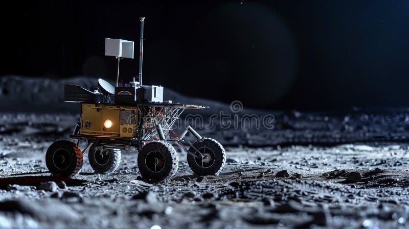 Robotic Rover Performs Excavation and Extraction of Regolith on the ...