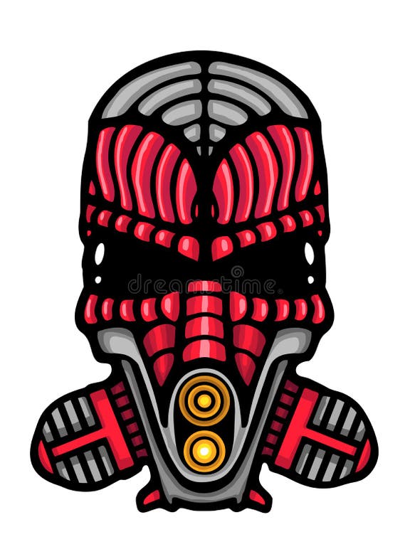 Robotic Mask Stock Illustrations – 2,540 Robotic Mask Stock ...